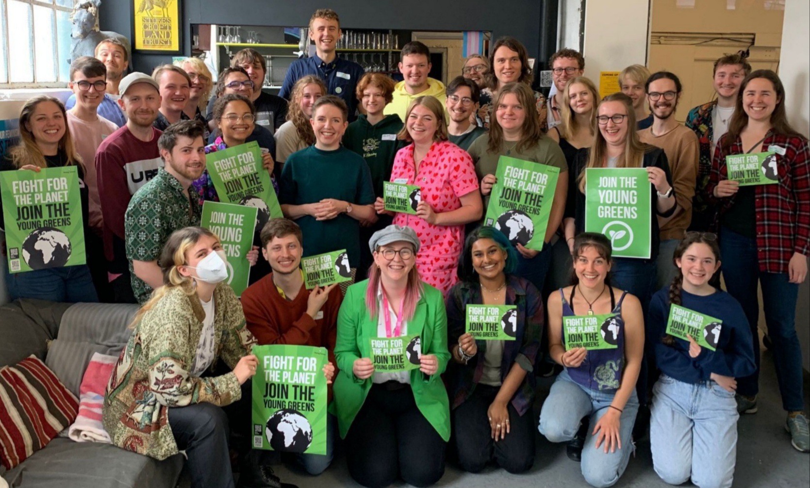 The Young Greens celebrate historic General Election results - Young Greens